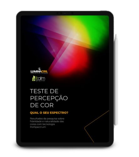 EBOOK - Teste de Percepção de Cor - Luminacril Itaim
